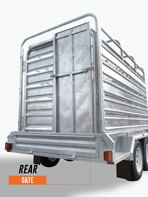 10x6 Cattle Trailer (3500kg ATM) - Rockhampton Marine