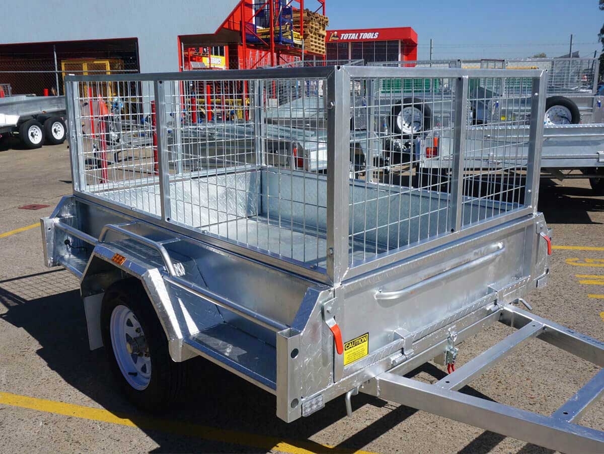 8×5 Premium Box Trailer (Fully Welded) - Rockhampton Marine